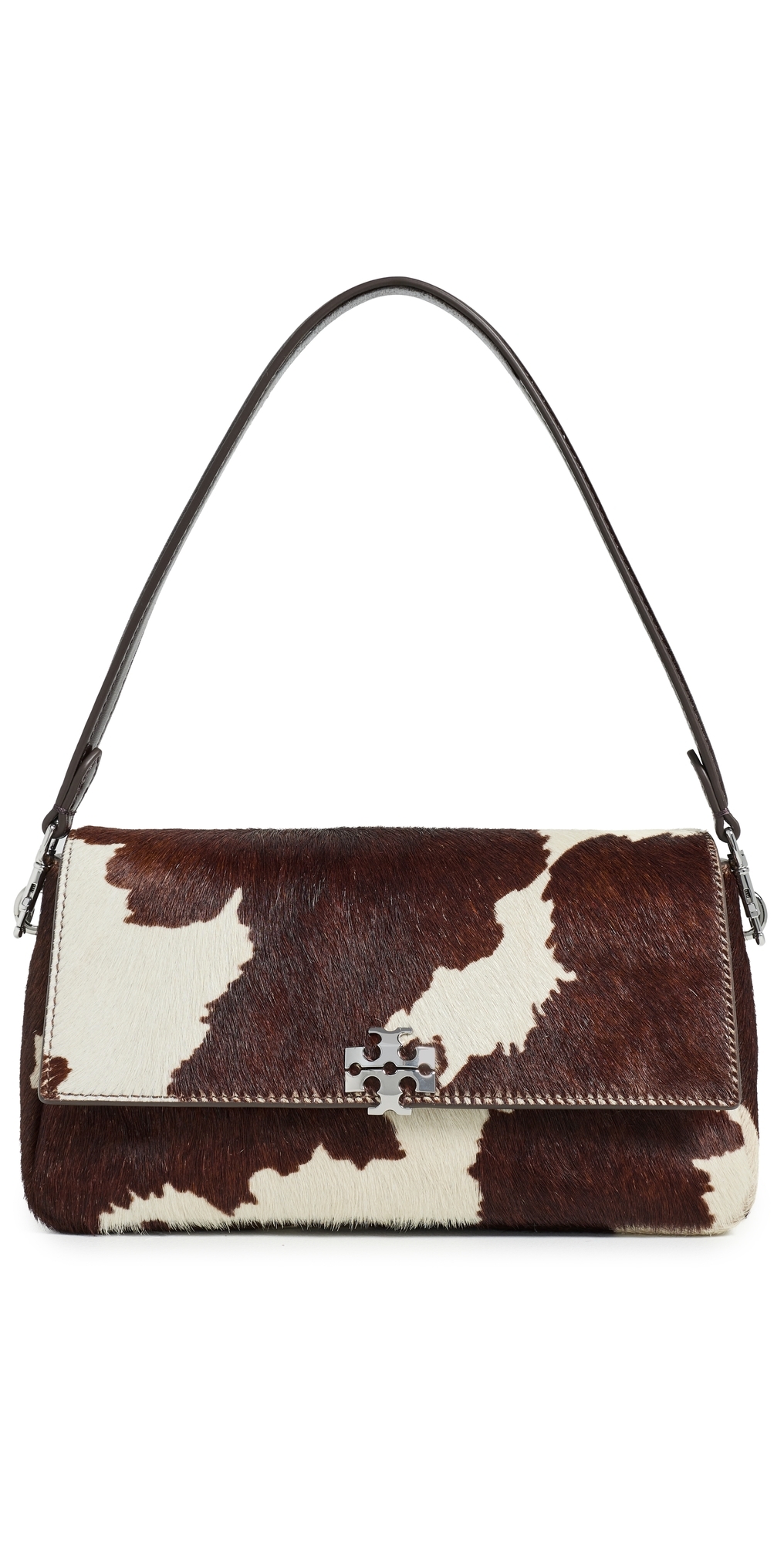 TORY BURCH Tory Burch Charlie Haircalf Small Shoulder Bag
